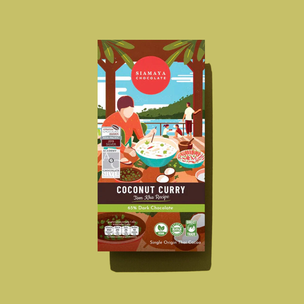 SIAMAYA 65% Thai Coconut Curry – ONYX Chocolates
