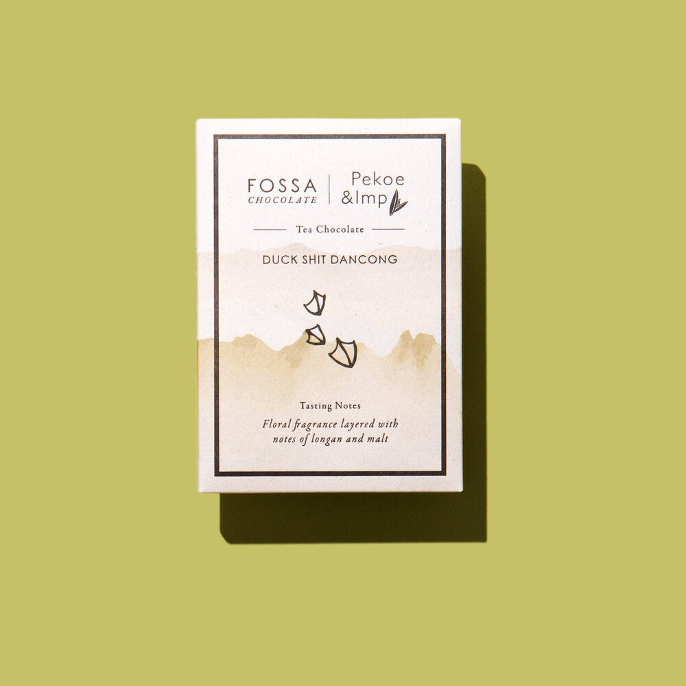 FOSSA Duck Shit Dancong Tea Chocolate – ONYX Chocolates